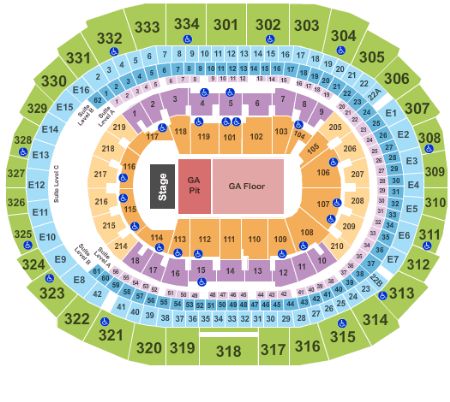 Staples Center Tickets and Staples Center Seating Chart - Buy Staples ...