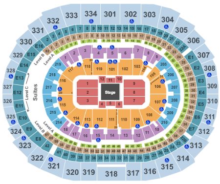 Staples Center Tickets and Staples Center Seating Chart - Buy Staples ...