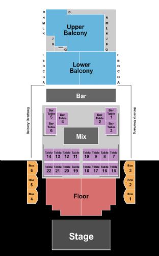 The Blue Note Tickets and The Blue Note Seating Chart - Buy The Blue ...