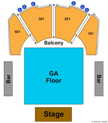 House Of Blues Tickets and House Of Blues Seating Chart - Buy House Of ...