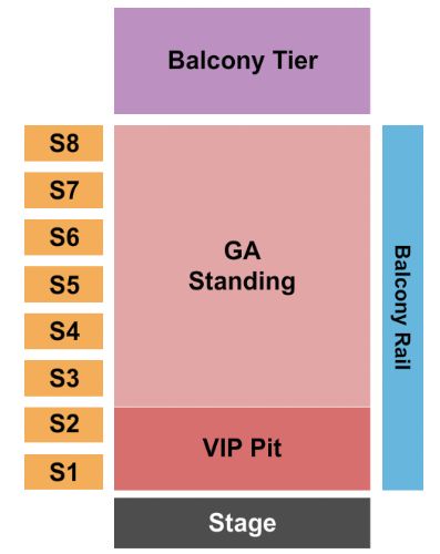 The Bomb Factory Tickets and The Bomb Factory Seating Chart - Buy The ...