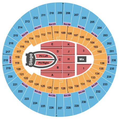 The Forum - Los Angeles Tickets and The Forum - Los Angeles Seating ...