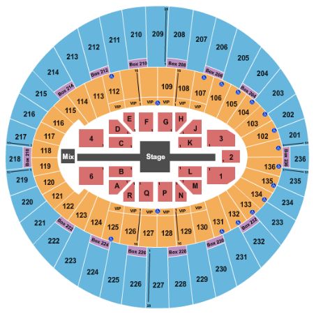 The Forum - Los Angeles Tickets and The Forum - Los Angeles Seating ...