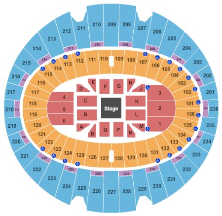 The Forum - Los Angeles Tickets and The Forum - Los Angeles Seating ...