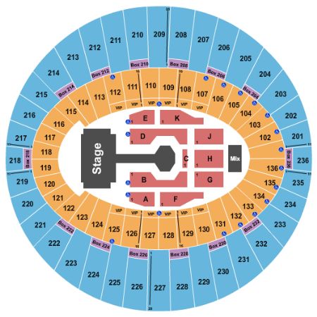 The Forum - Los Angeles Tickets and The Forum - Los Angeles Seating ...
