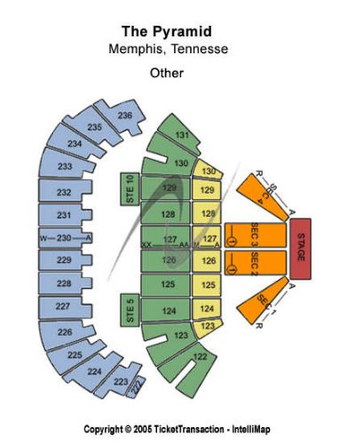 The Pyramid Tickets and The Pyramid Seating Chart - Buy The Pyramid ...