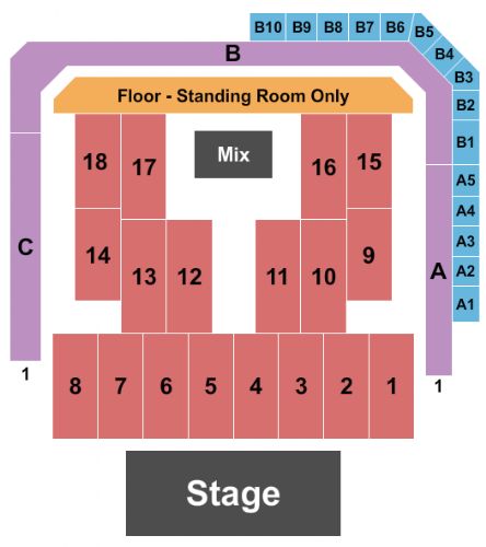 The Ritz Tickets and The Ritz Seating Chart - Buy The Ritz Raleigh ...