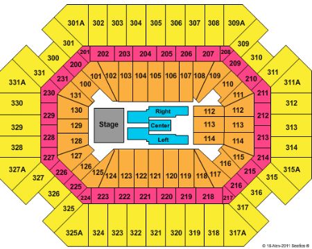 Thompson Boling Arena Tickets and Thompson Boling Arena Seating Chart ...