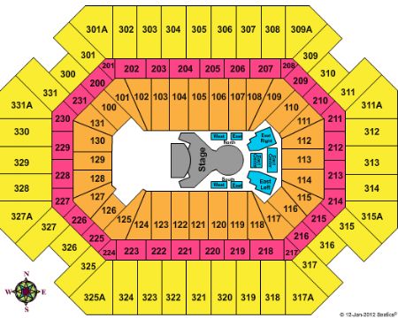 Thompson Boling Arena Tickets and Thompson Boling Arena Seating Chart ...
