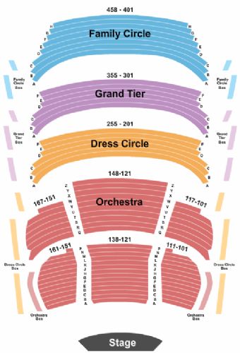 Thrivent Financial Hall At Fox Cities Performing Arts Center Tickets ...