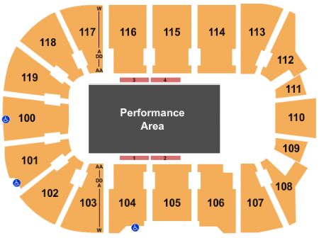 Webster Bank Arena At Harbor Yard Tickets and Webster Bank Arena At ...