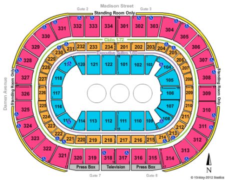 United Center Tickets and United Center Seating Chart - Buy United ...