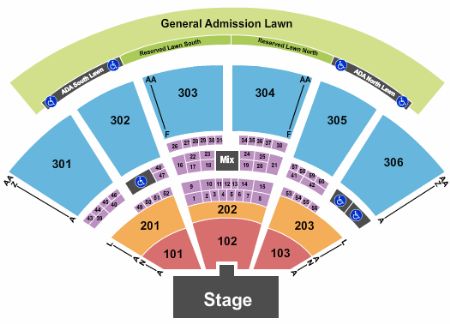 USANA Amphitheatre Tickets and USANA Amphitheatre Seating Chart - Buy ...