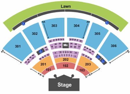 USANA Amphitheatre Tickets and USANA Amphitheatre Seating Chart - Buy ...