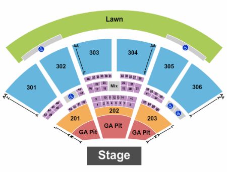 USANA Amphitheatre Tickets and USANA Amphitheatre Seating Chart - Buy ...