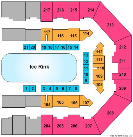 Sheffield Arena Tickets and Sheffield Arena Seating Chart - Buy ...