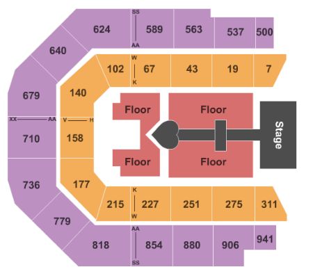 Vector Arena Tickets and Vector Arena Seating Chart - Buy Vector Arena ...