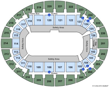 Verizon Wireless Arena Tickets and Verizon Wireless Arena Seating Chart ...