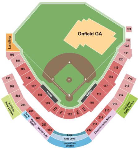 Victory Field Tickets and Victory Field Seating Chart - Buy Victory ...