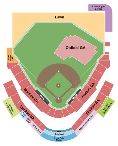Victory Field Tickets and Victory Field Seating Chart - Buy Victory ...