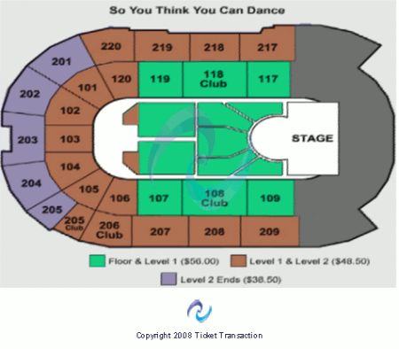 Xfinity Arena At Everett Tickets and Xfinity Arena At Everett Seating ...