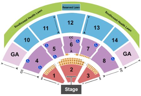 Xfinity Center Tickets and Xfinity Center Seating Chart - Buy Xfinity ...